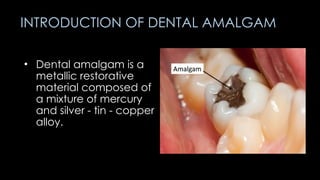 classification and reaction of dental amalgam diksha1.pptx