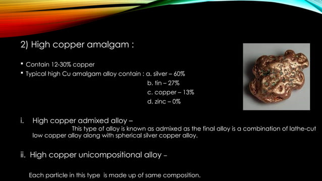 classification and reaction of dental amalgam diksha1.pptx | Chemistry ...
