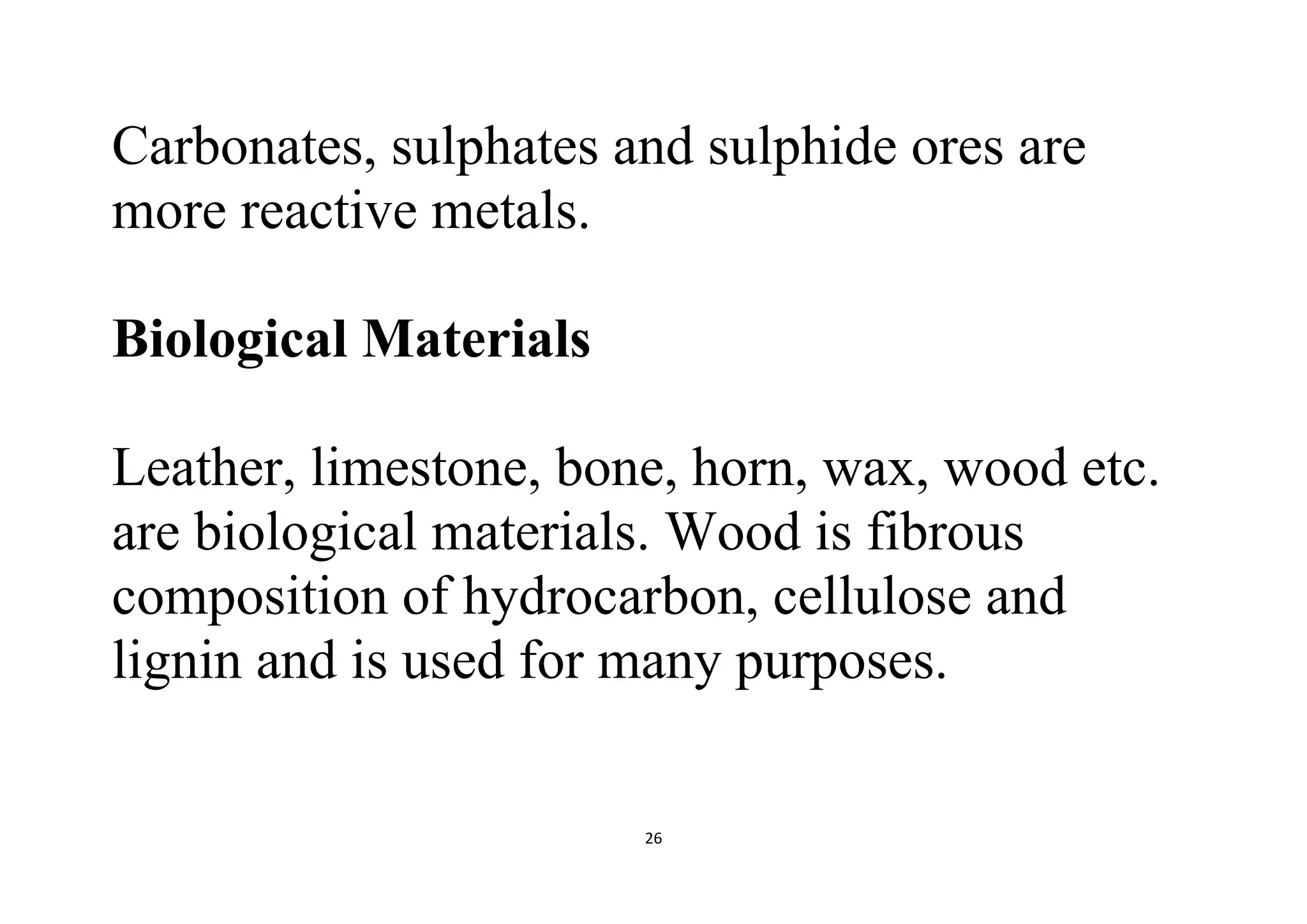Classification of materials | PDF