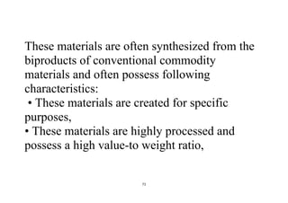 Classification of materials | PDF