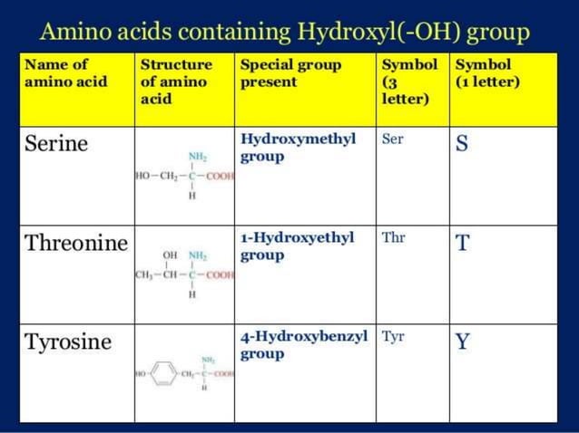 Classification and Structure of Standard Amino Acids | PPTX | Nutrition ...