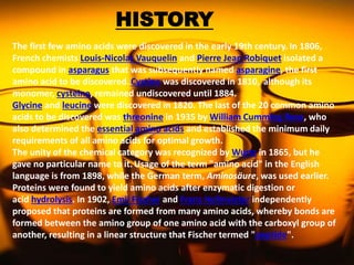 Classification and Structure of Standard Amino Acids | PPTX