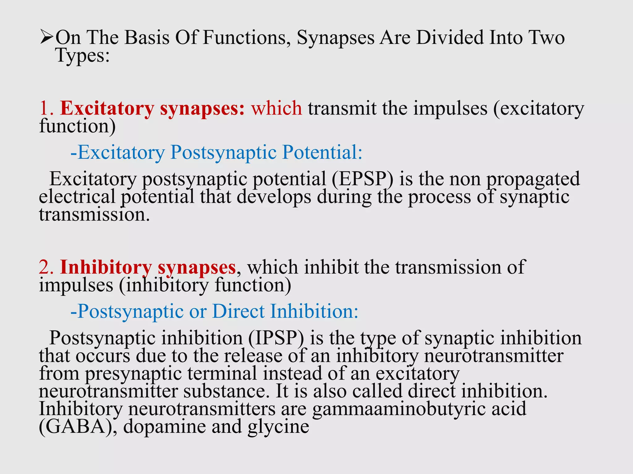 Classification and structure of synapses | PPTX