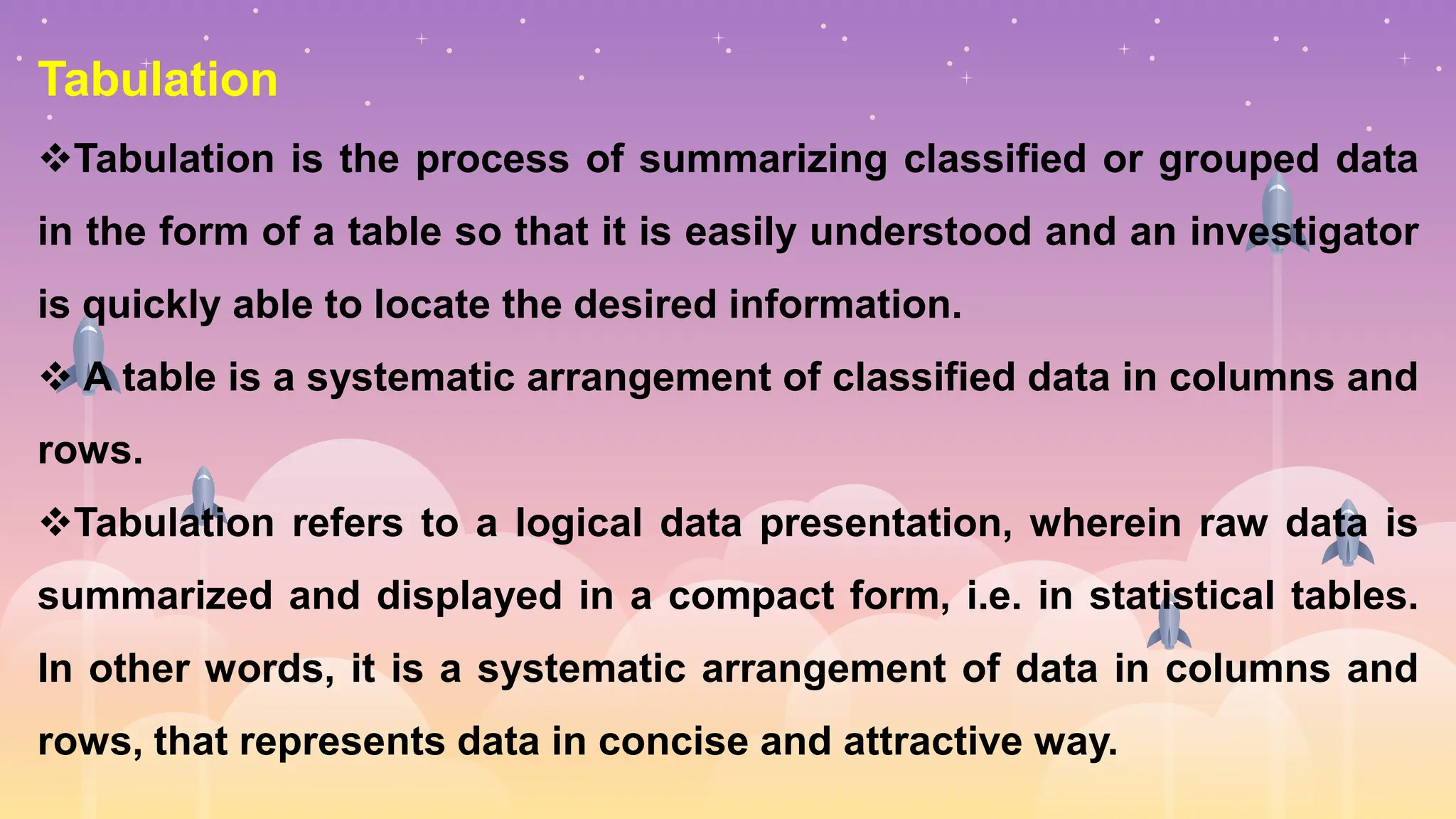 CLASSIFICATION AND TABULATION OF DATA for I BSC II Semester.ppt