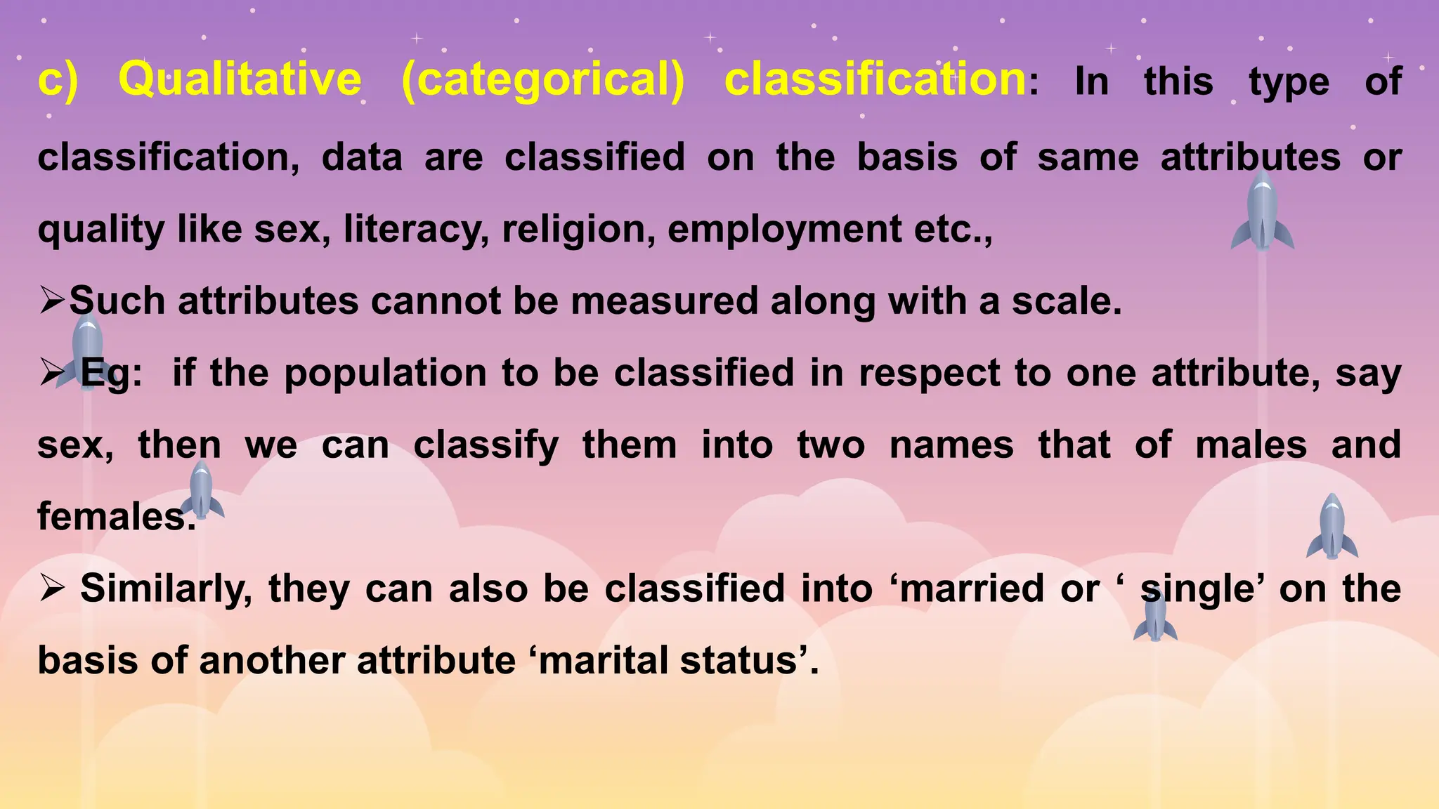 CLASSIFICATION AND TABULATION OF DATA for I BSC II Semester.ppt