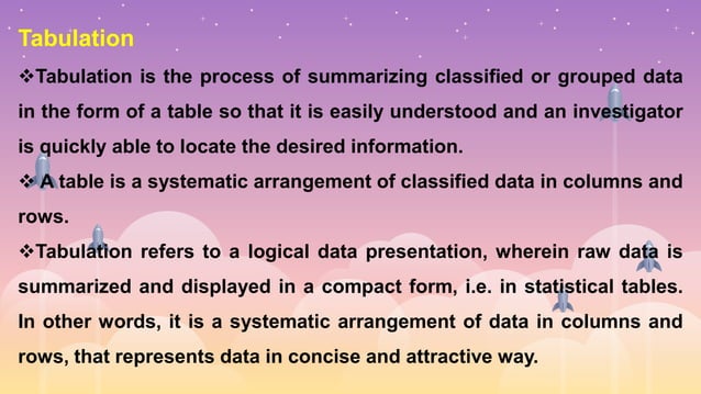 CLASSIFICATION AND TABULATION OF DATA for I BSC II Semester.ppt ...