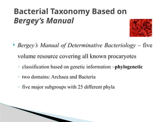 Classification and taxonomy of Microorganisms.pptx