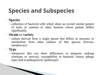Classification and taxonomy of Microorganisms.pptx