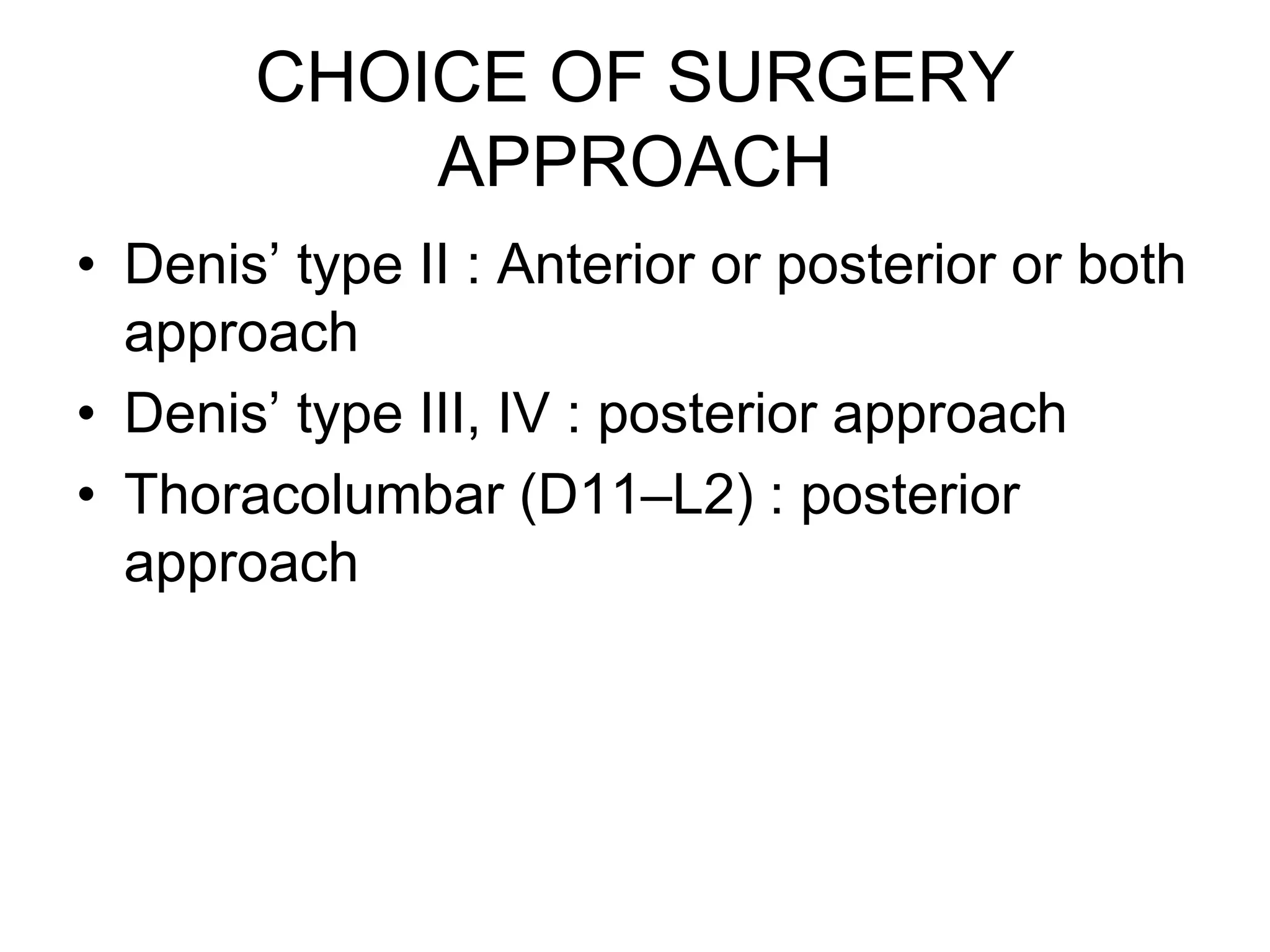 Classification and treament fracture of the spine | PPT