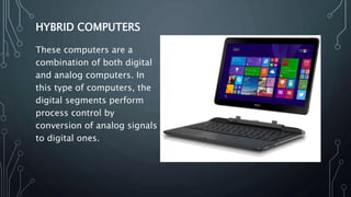 Classification and Types of Computer | PPT