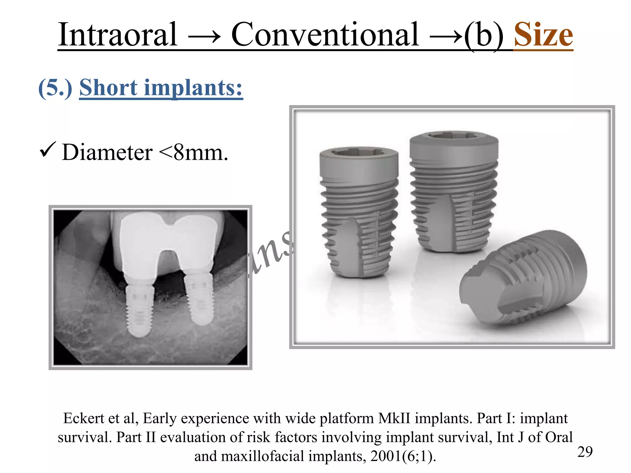 Classification and Types of Craniofacial Implants | PPTX