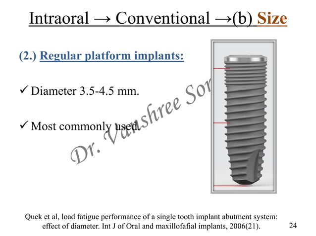 Classification and Types of Craniofacial Implants | PPTX | Oral care ...