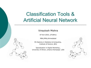 Classification ANN | PPTX