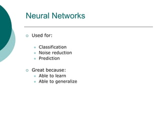 Classification ANN | PPTX