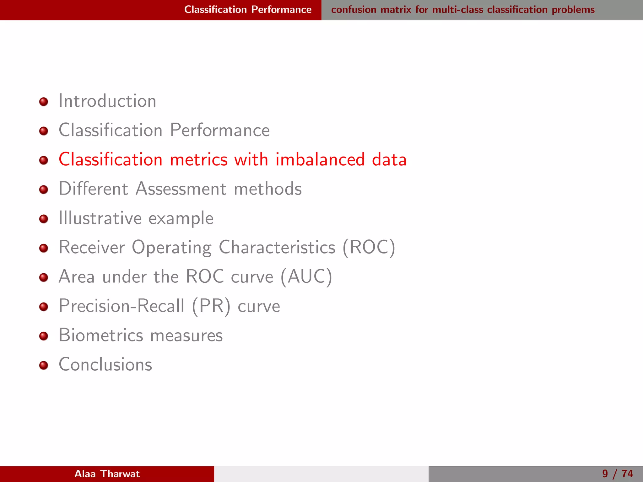 Classification assessment methods | PDF | Educational Assessment ...