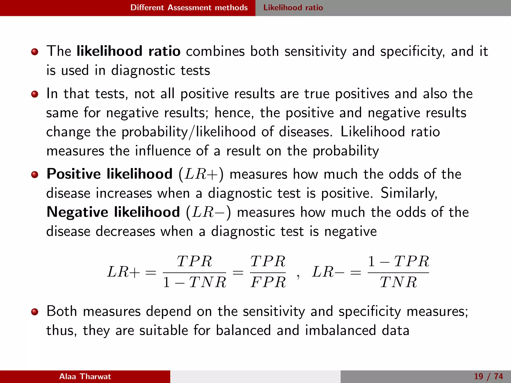 Classification assessment methods | PDF | Educational Assessment ...