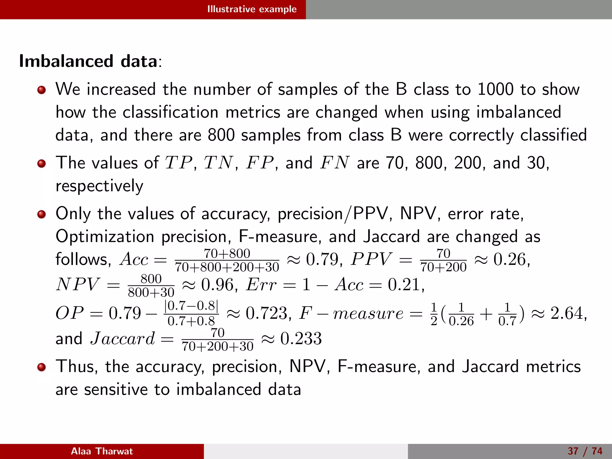 Classification assessment methods | PDF | Educational Assessment ...