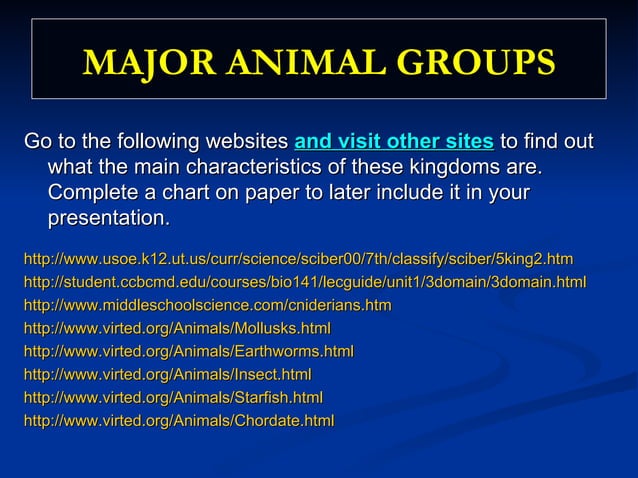 Classification assignment | PPT