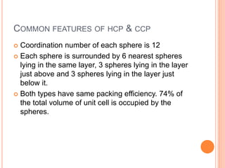CLASSIFICATION BASED ON PACKING IN CRYSTALS.pptx