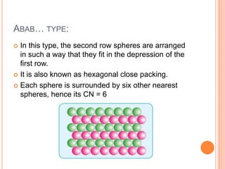 CLASSIFICATION BASED ON PACKING IN CRYSTALS.pptx