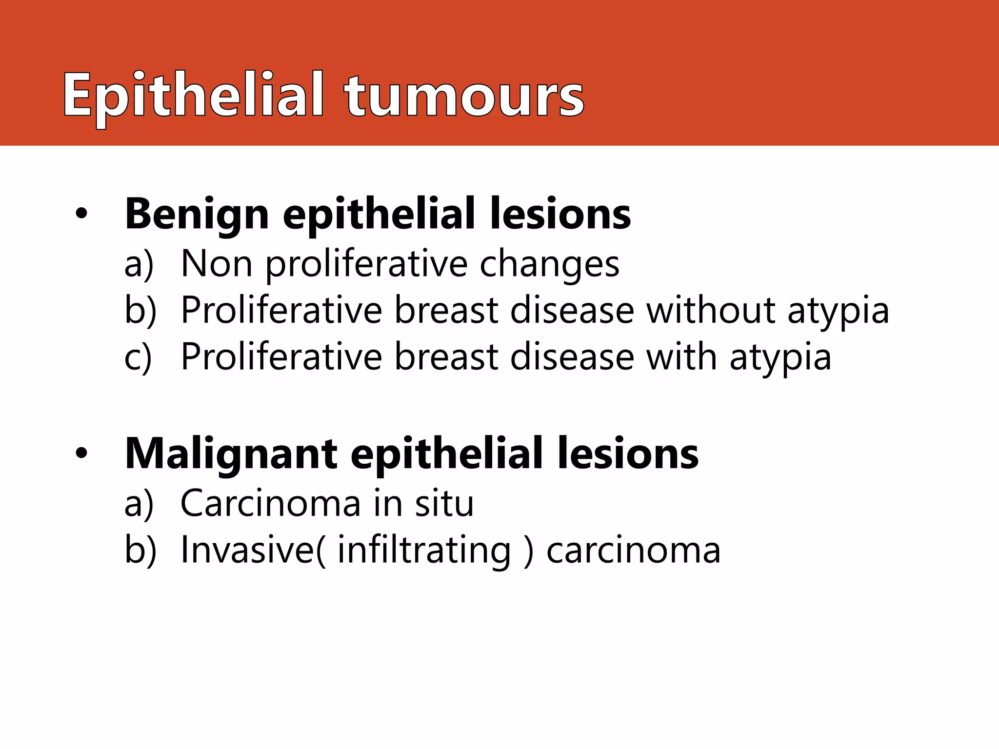 Classification breast tumour | PPTX