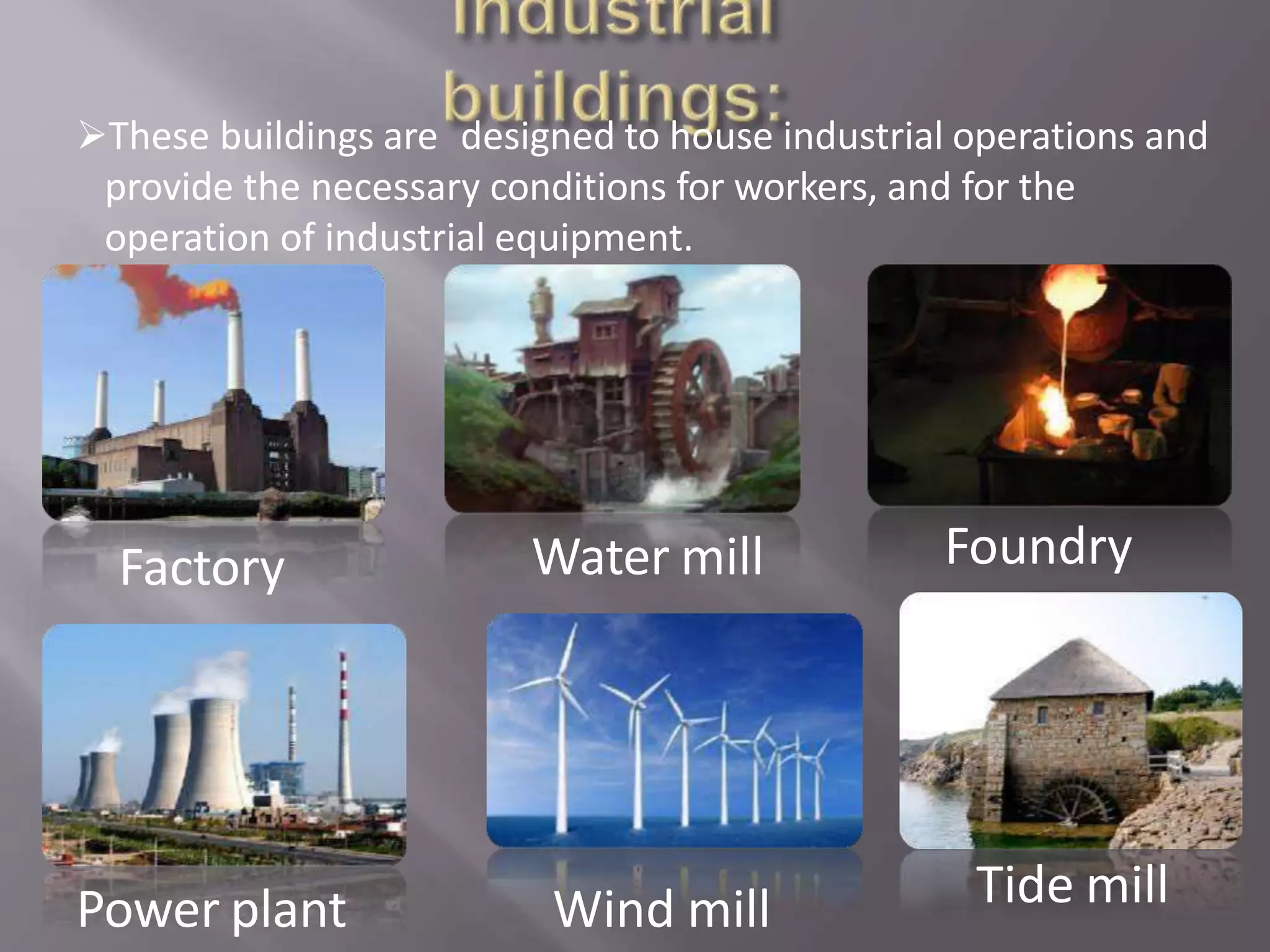 Classification of building | PPTX