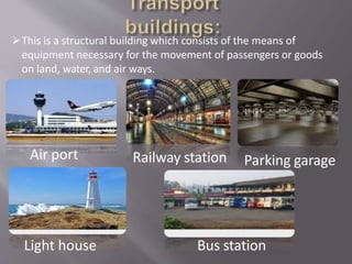 Classification of building | PPTX