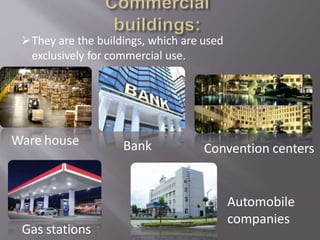 Classification of building | PPTX