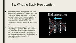 Classification_by_back_&propagation.pptx | Artificial Intelligence ...