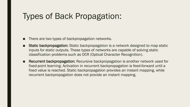 Classification_by_back_&propagation.pptx | Artificial Intelligence | Technology & Computing