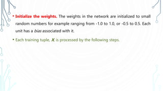 Classification by back propagation, multi layered feed forward neural networks -bihira aggrey | PPT