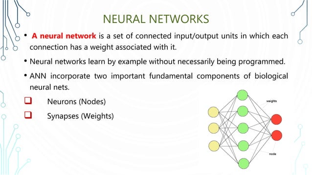 Classification by back propagation, multi layered feed forward neural ...