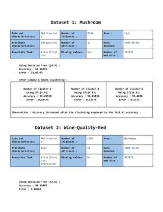 Classification by clustering | PDF