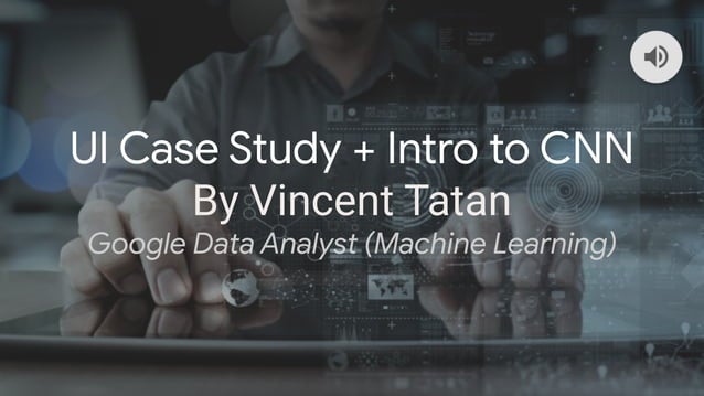 Classification case study + intro to cnn | PPT