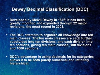 Classification, Cataloguing And Marc Crash Course | PPT