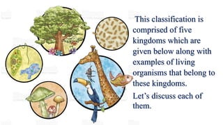 Classification chapter class fiv science | PPT