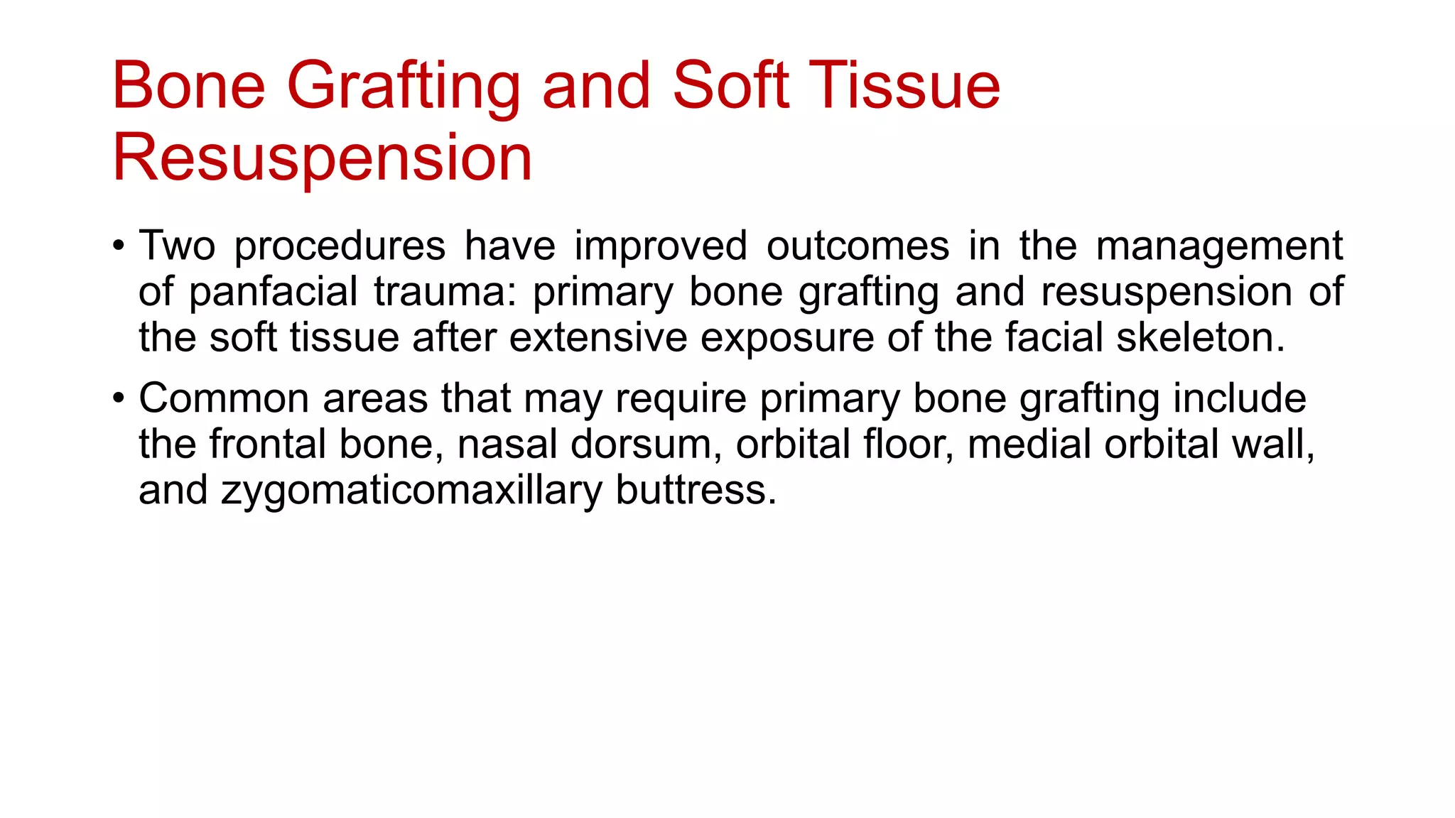Classification, clinical features of pan facial trauma | PPTX