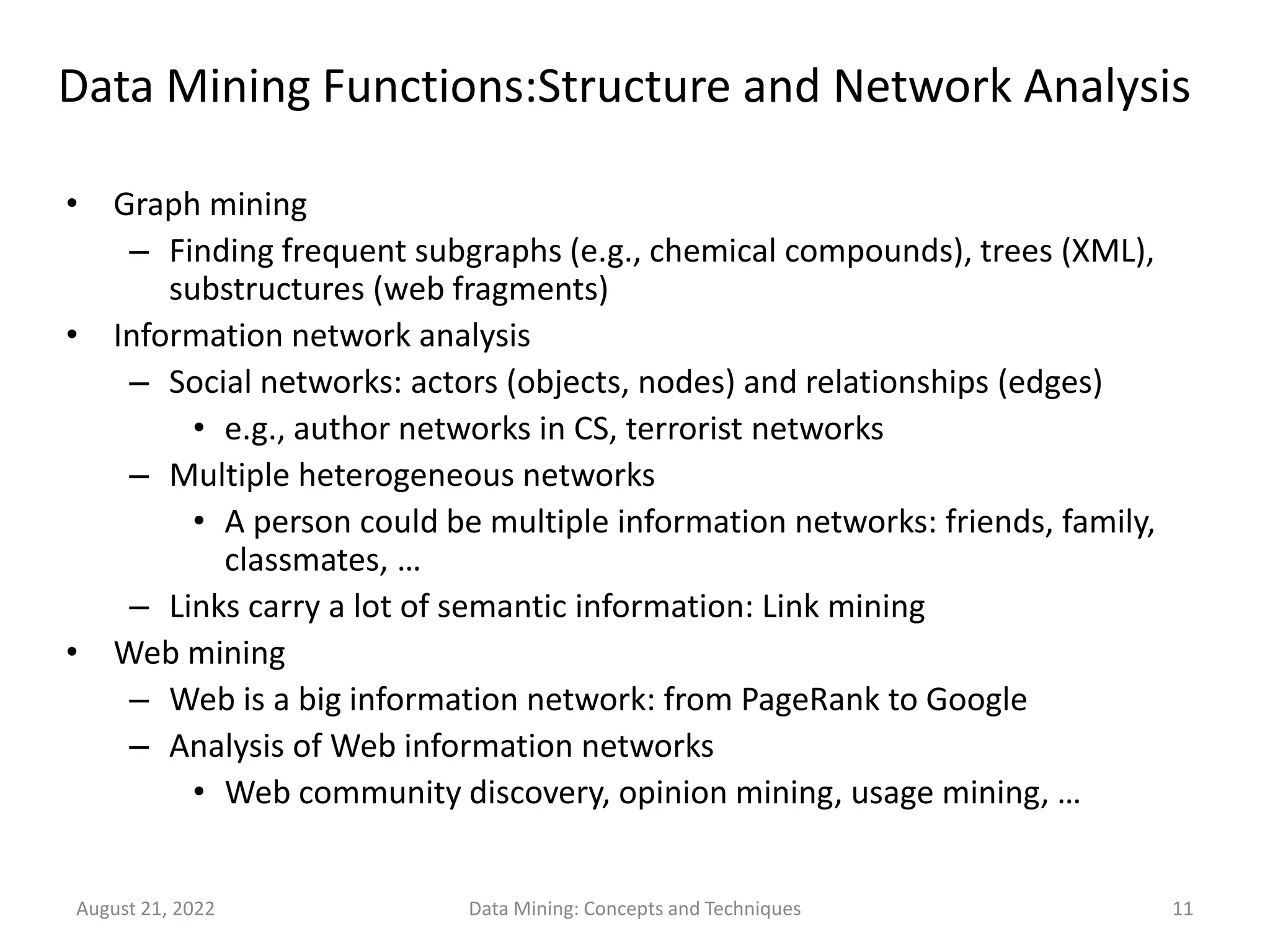 Classification And Clusteringpptx Databases Computer Software And Applications