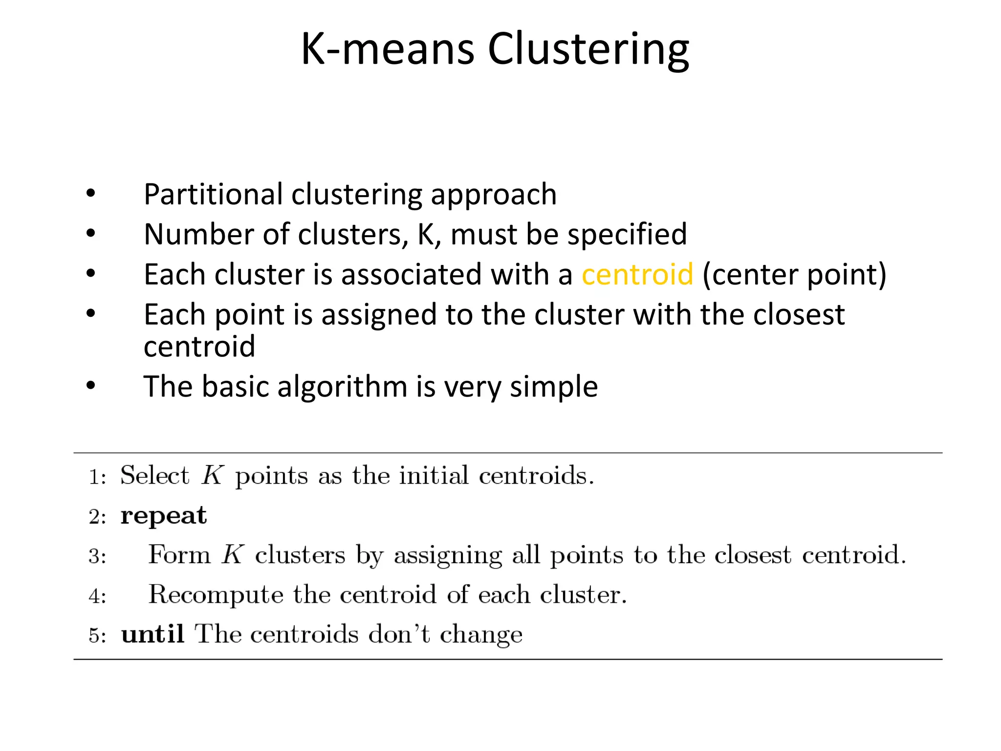 Classification And Clusteringpptx Databases Computer Software And Applications