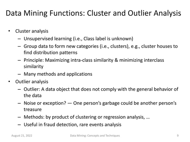 Classification & Clustering.pptx | Databases | Computer Software and Applications
