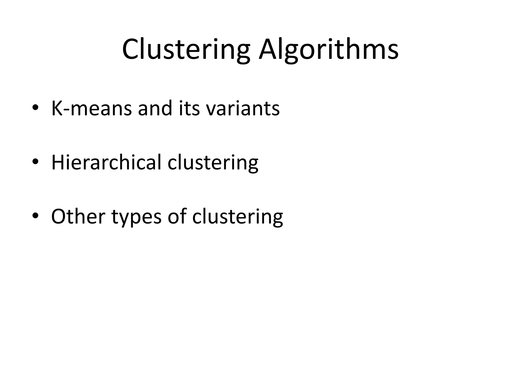 Classification & Clustering.pptx | Business | Business and Finance