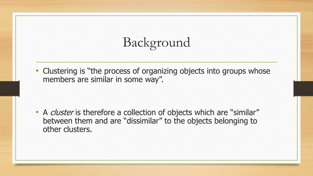 Classification and Clustering | PPTX | Computing | Technology & Computing