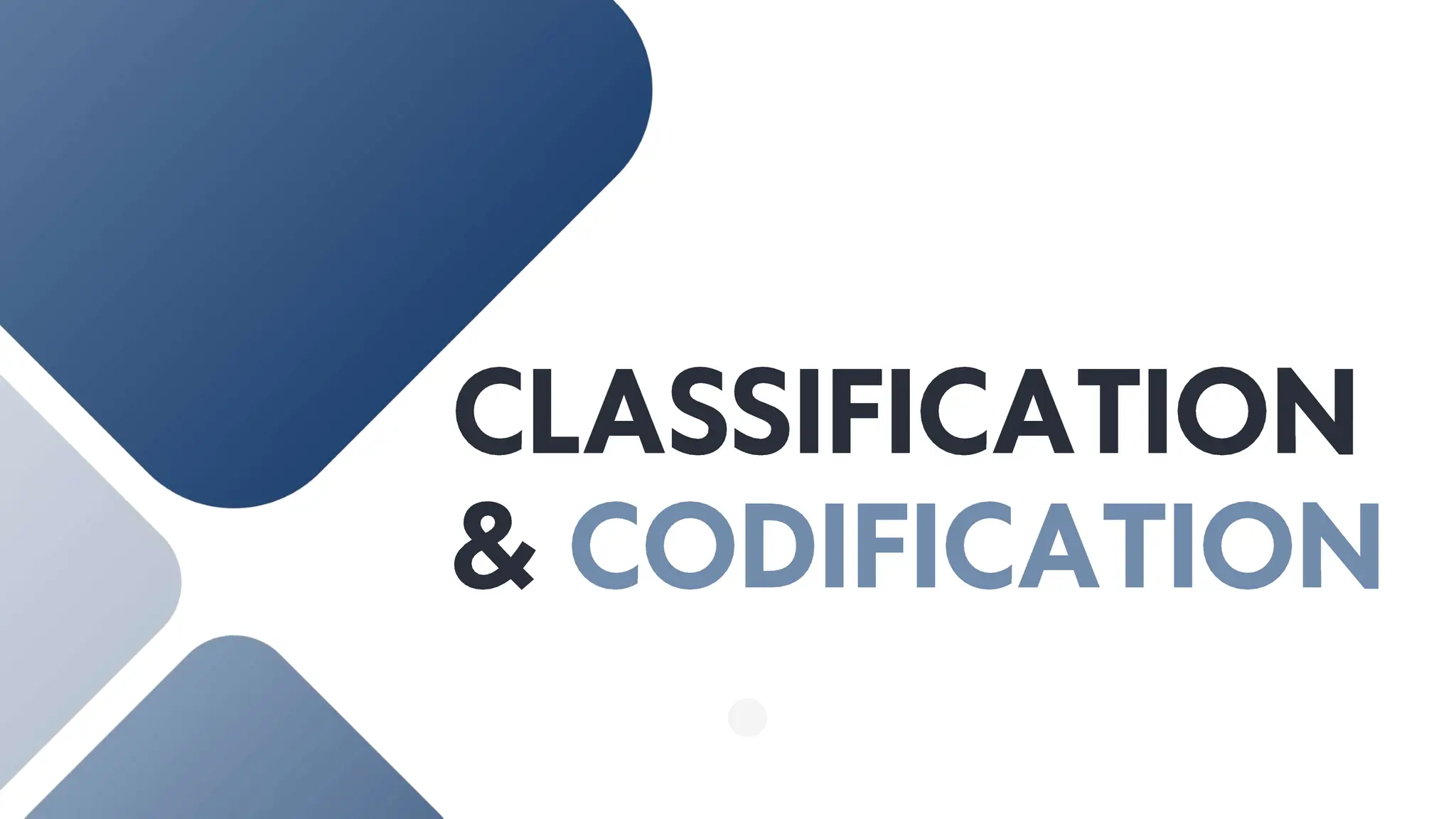 classification, codification, warehouse management.pptx | Logistics | Business