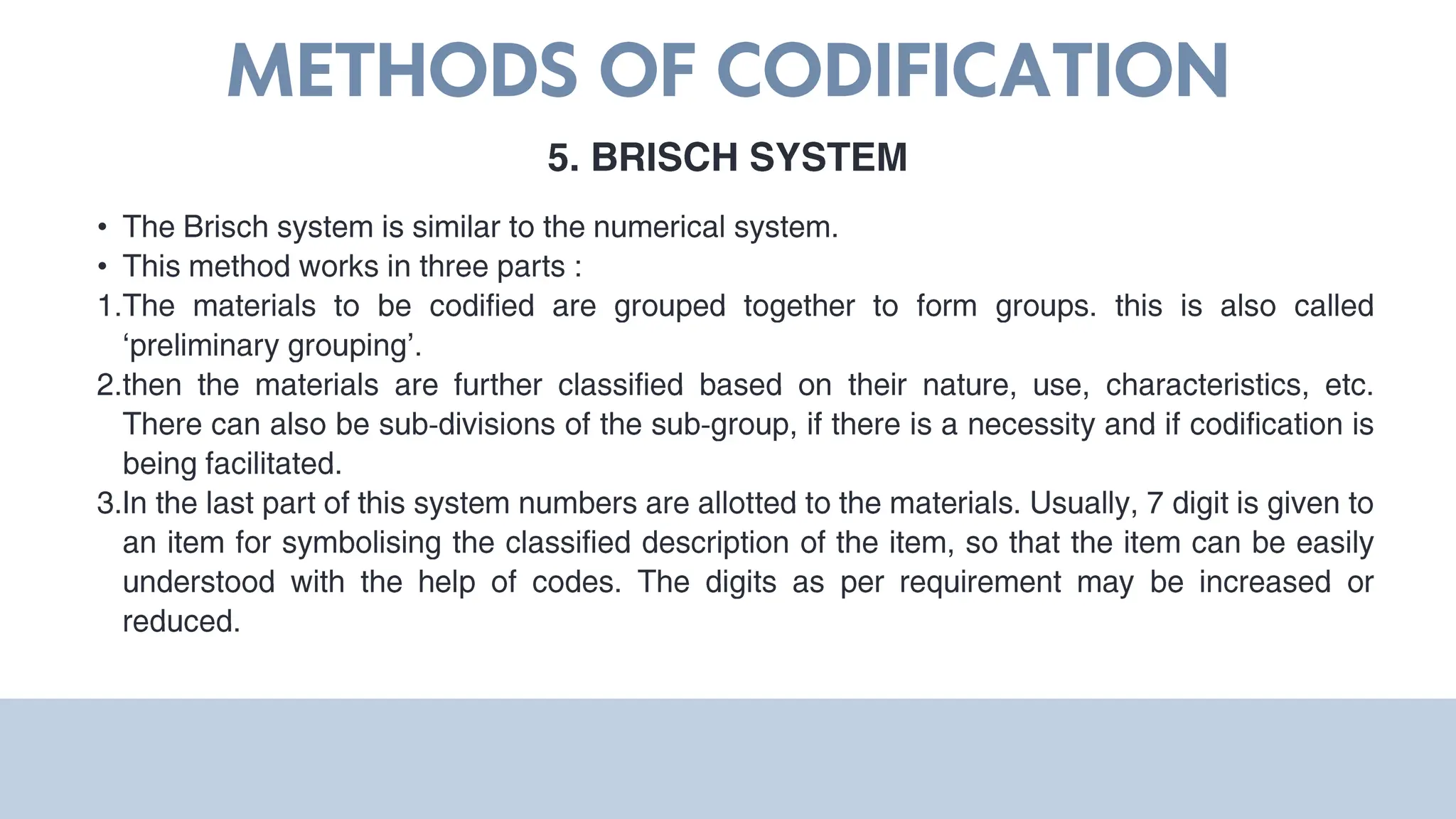classification, codification, warehouse management.pptx | Logistics ...