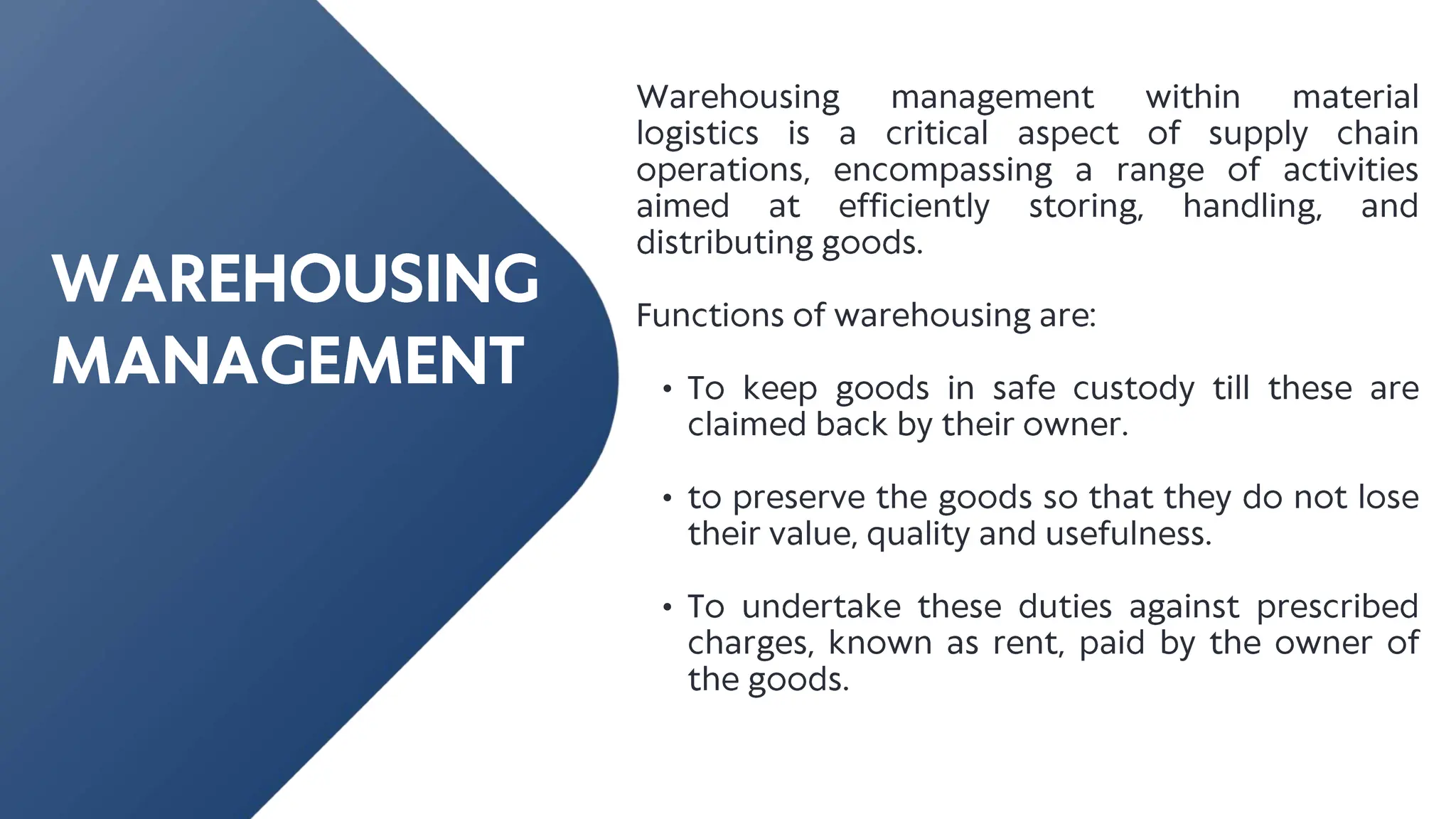 classification, codification, warehouse management.pptx | Logistics ...
