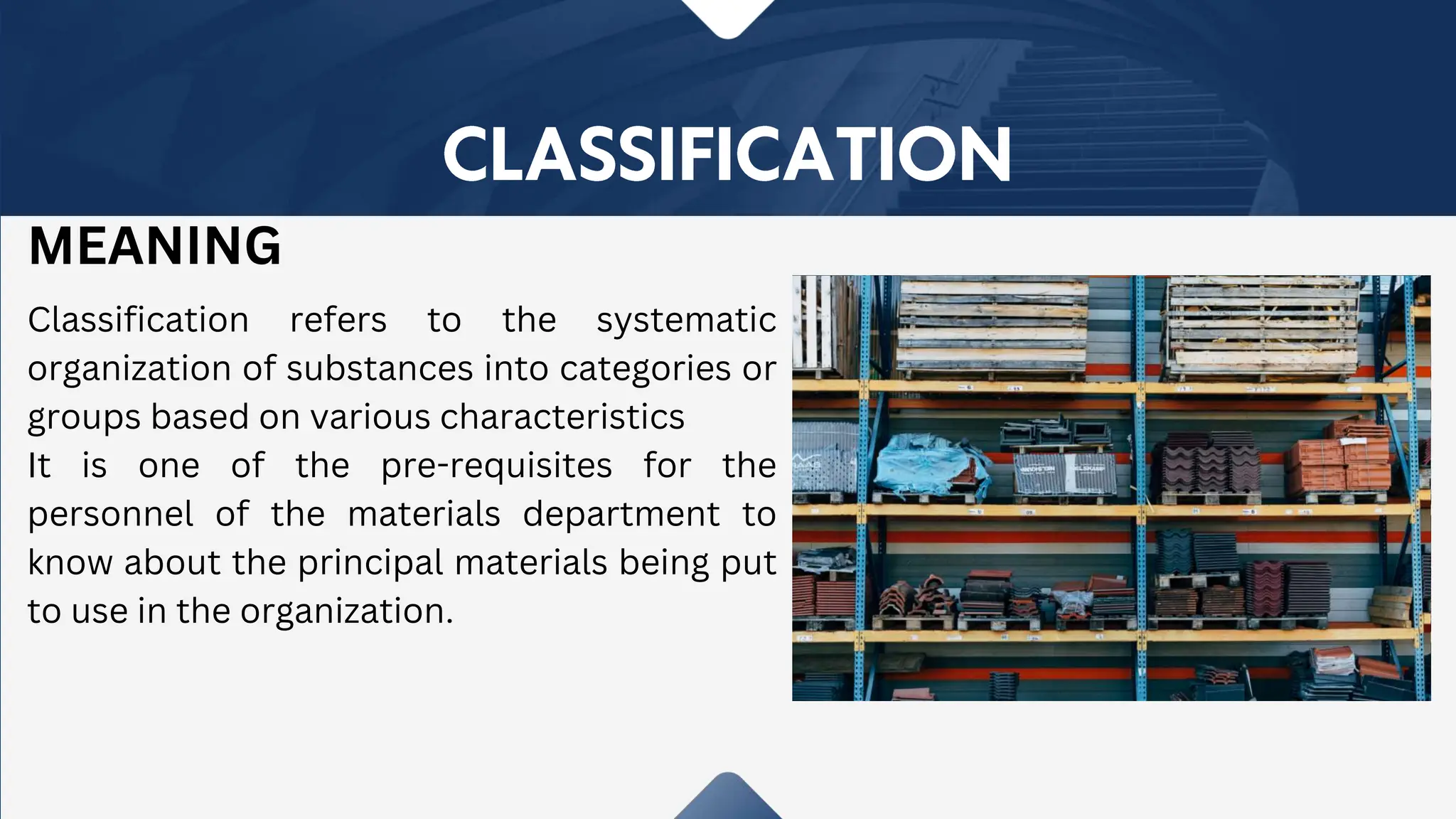 classification, codification, warehouse management.pptx | Logistics ...