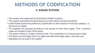 classification, codification, warehouse management.pptx