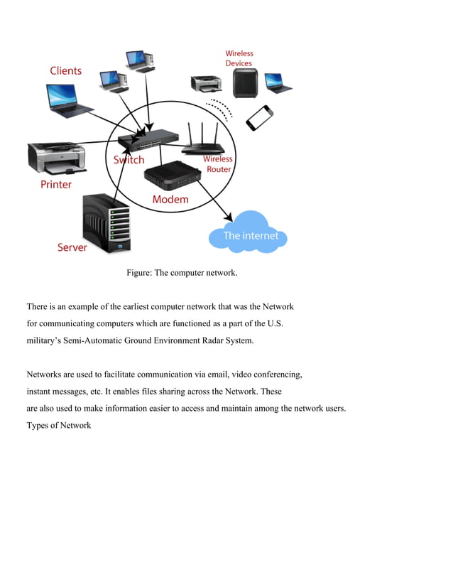 Classification computer network | PDF