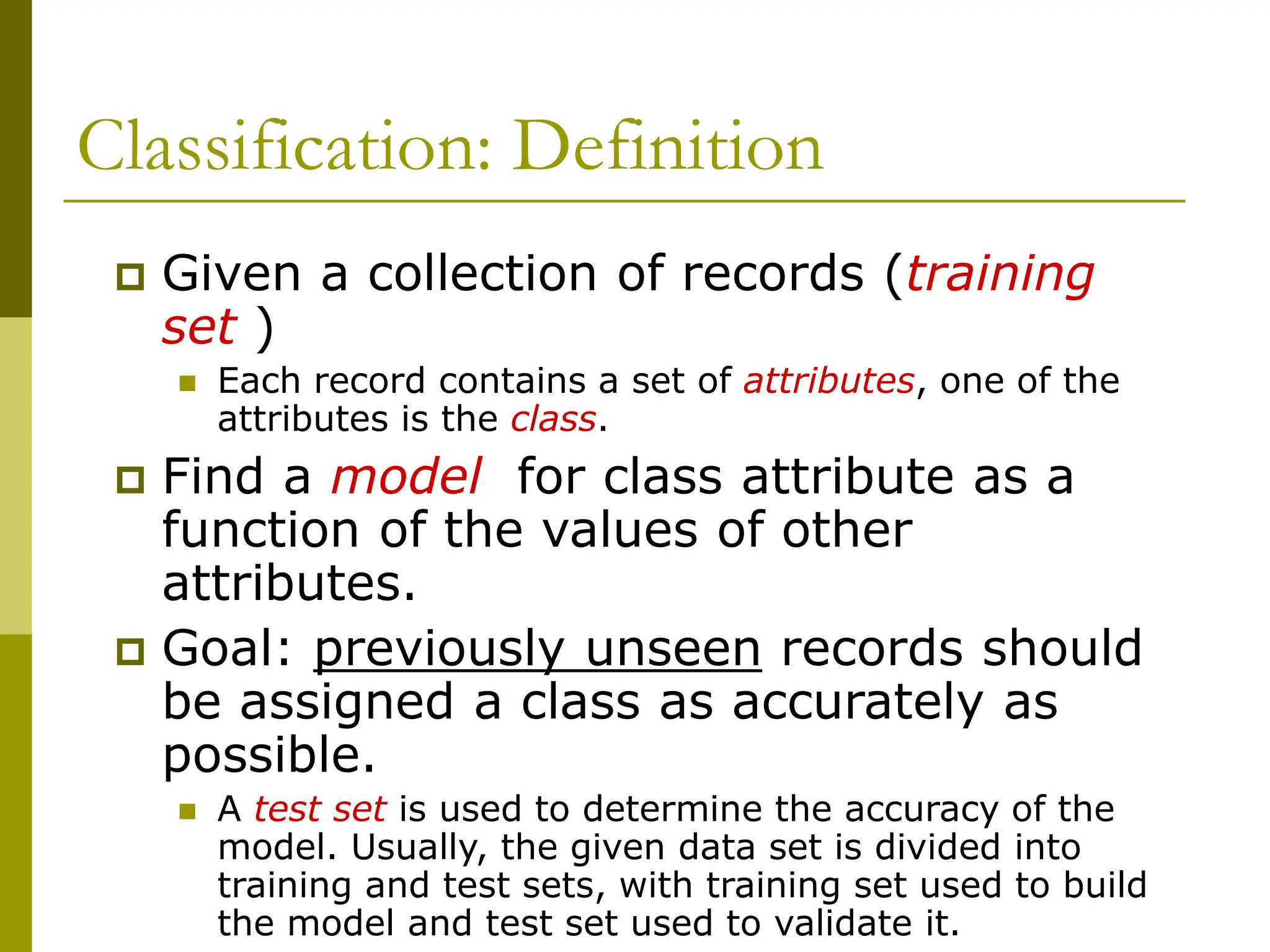 Decision Tree based Classification - ML.ppt