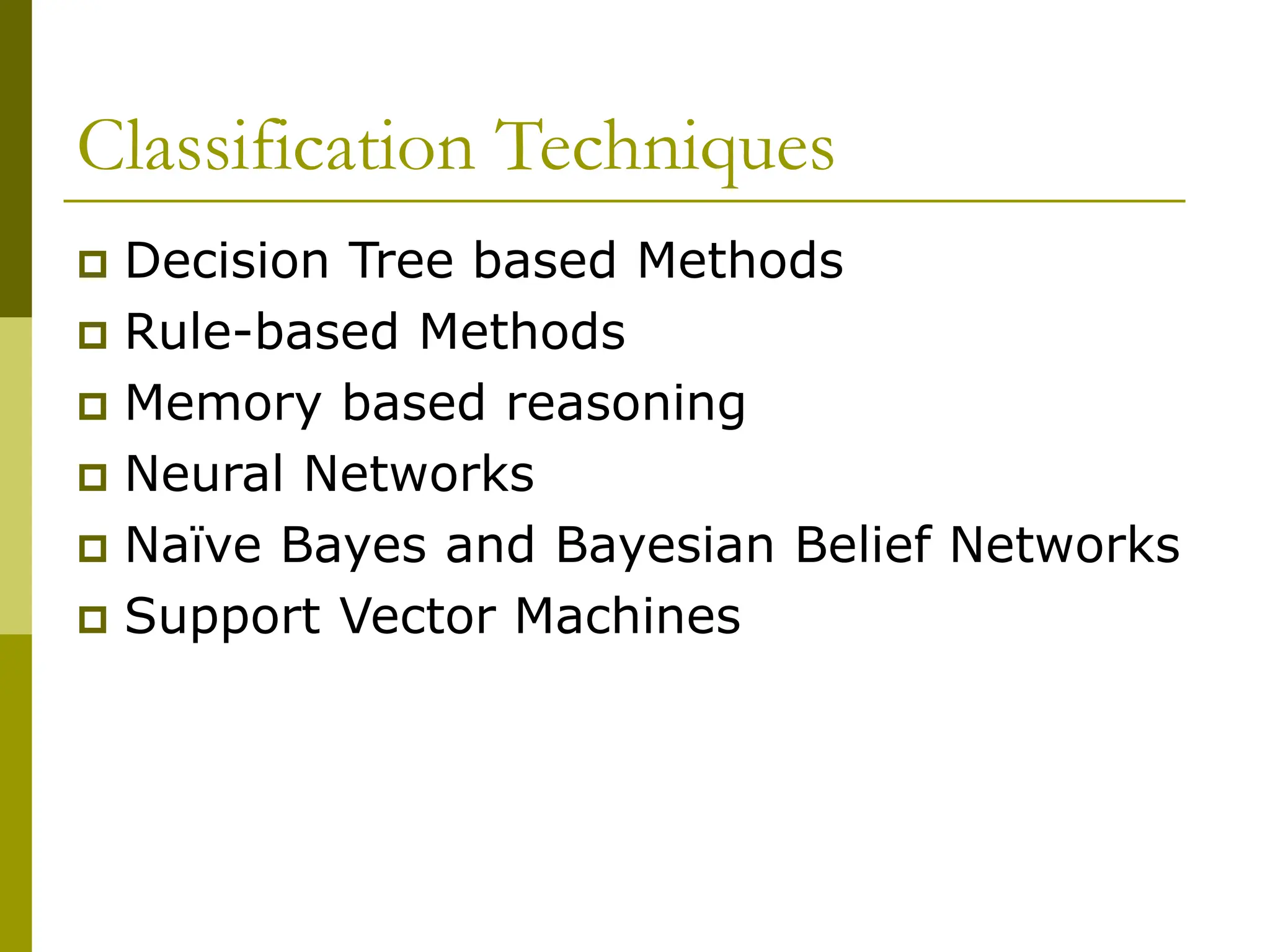 Decision Tree based Classification - ML.ppt